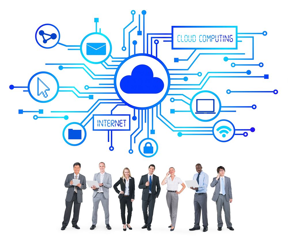 Business People and Cloud Computing | Free Photo - rawpixel