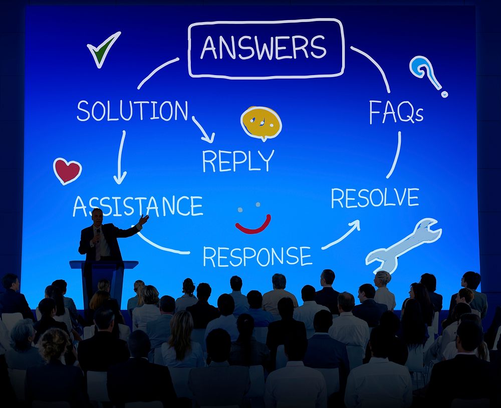 Answers Solution Response Question Solving | Free Photo - rawpixel