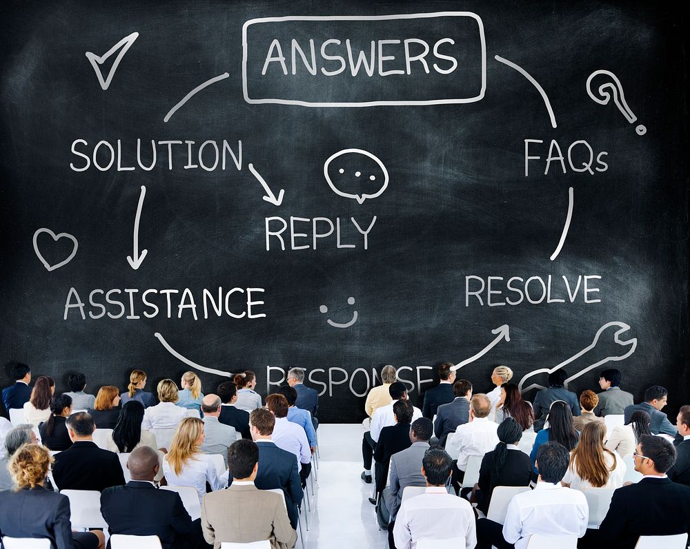 Answers Solution Response Question Solving | Free Photo - rawpixel