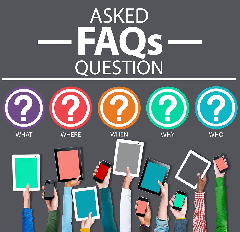 Frequently Asked Questions FAQ Problems | Free Photo - rawpixel