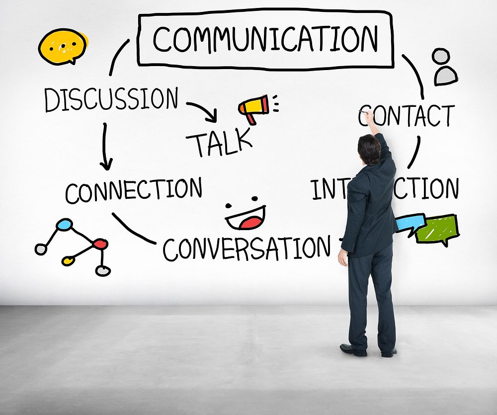 Communication Discussion Contact Conversation Concept | Free Photo ...