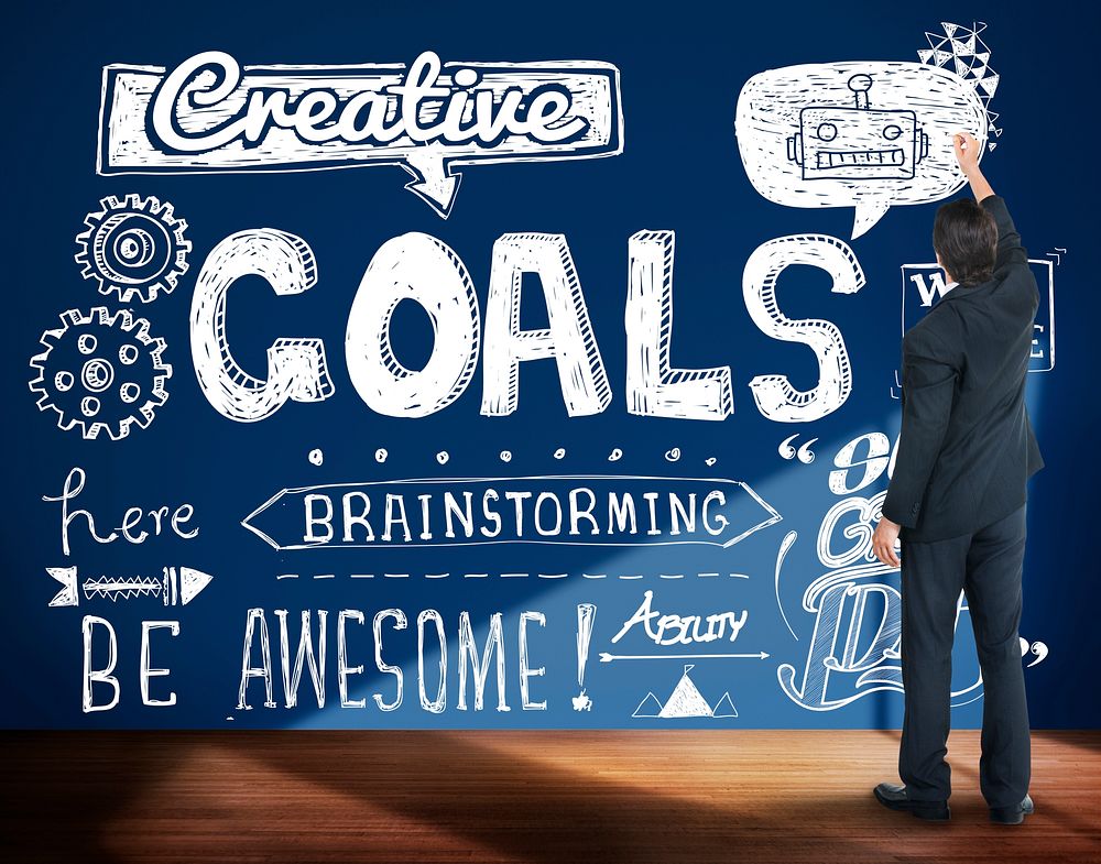 Goals Creative Hopeful Inspiration Sketch | Free Photo - rawpixel