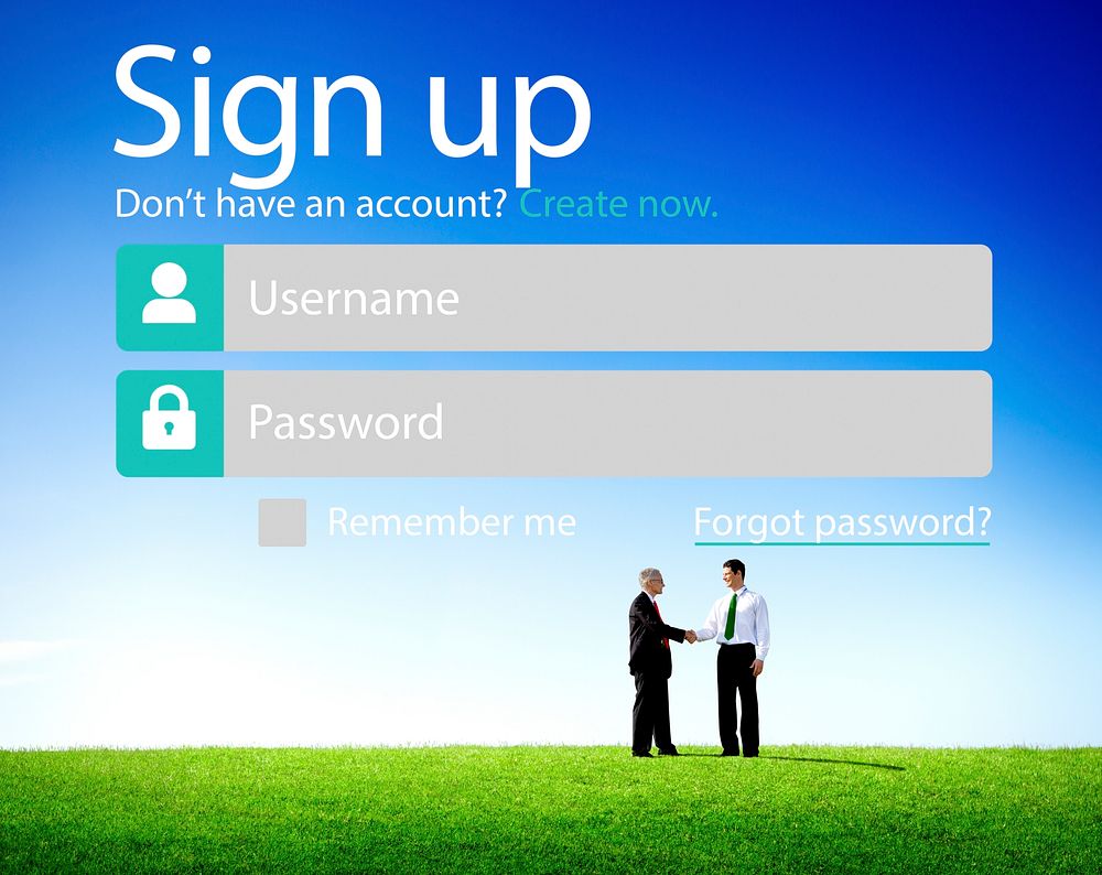 Sign Register Online Internet Web | Free Photo - rawpixel