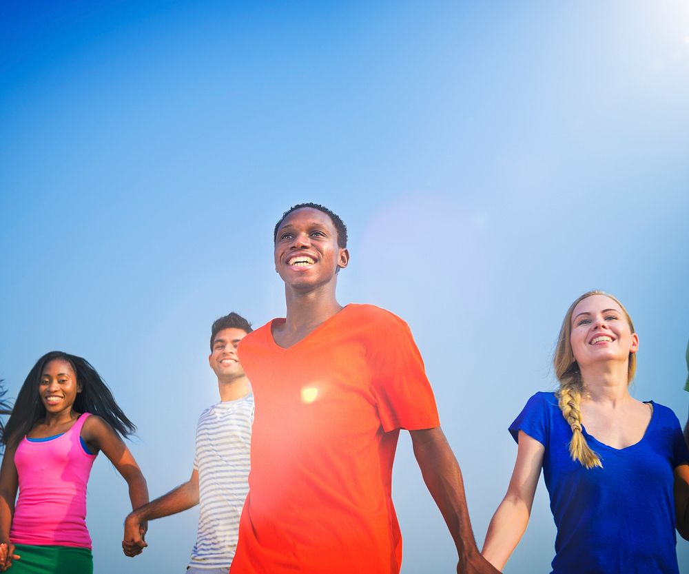 Diversity Teenagers Friendship Holding Hand | Premium Photo - rawpixel