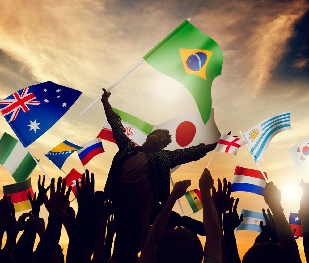 International Flags Togetherness Unity Variation | Free Photo - rawpixel