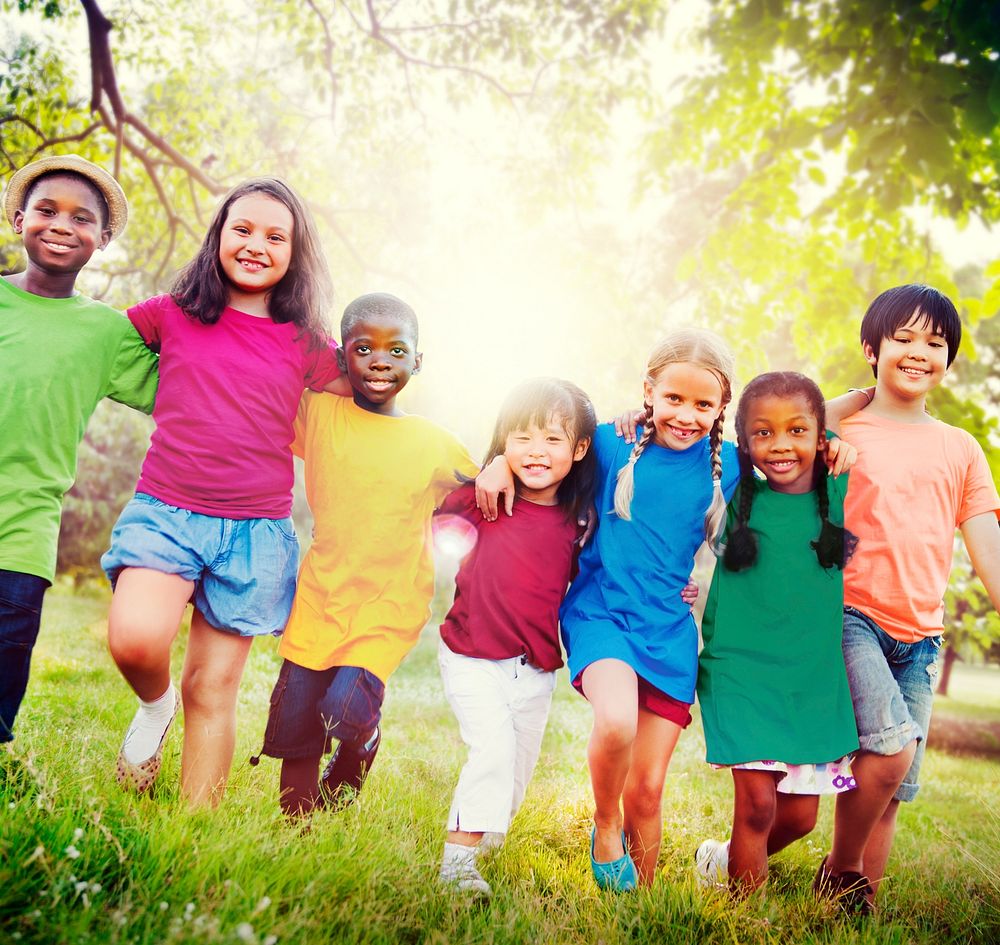 Children Friendship Togetherness Smiling Happiness | Free Photo - rawpixel