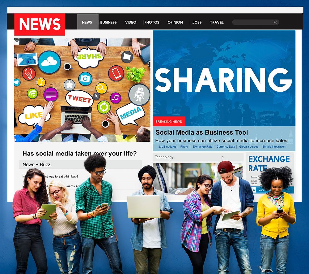 Sharing Share Social Networking Connection | Free Photo - rawpixel