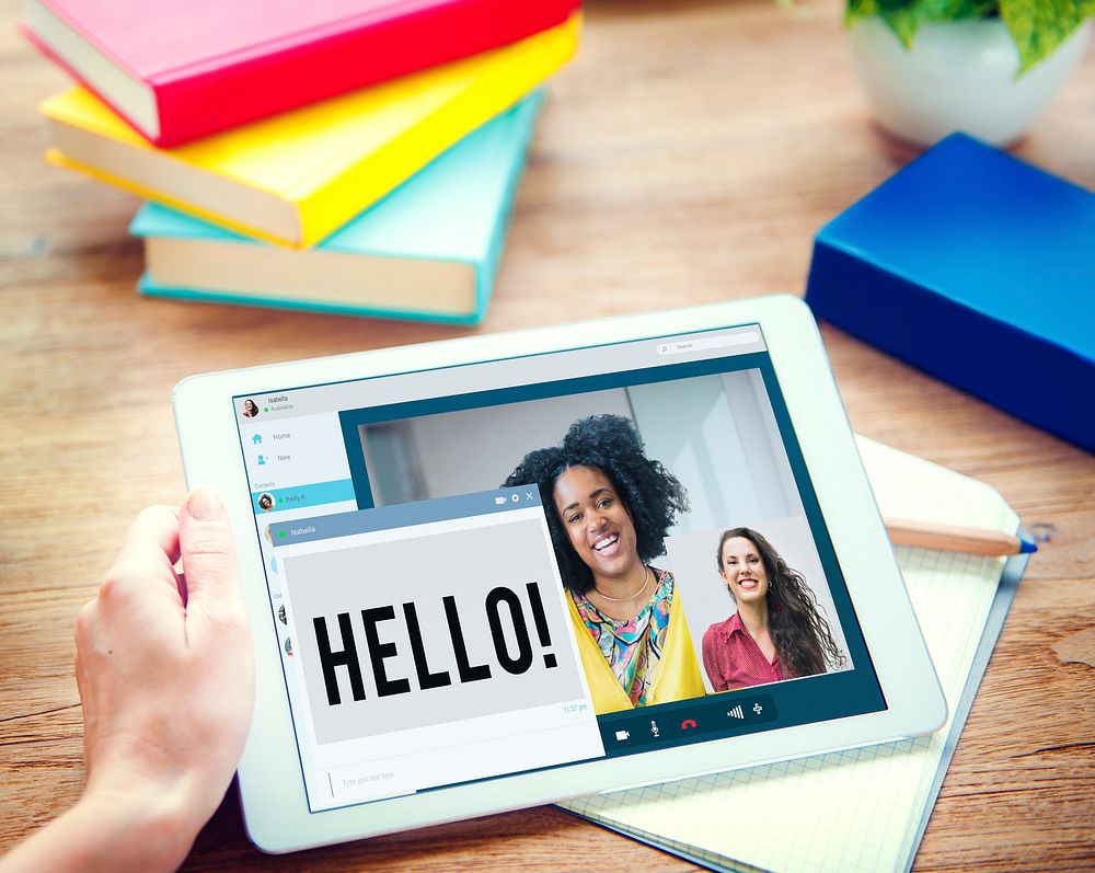 Hi Hello Language Message Greeting | Free Photo - rawpixel