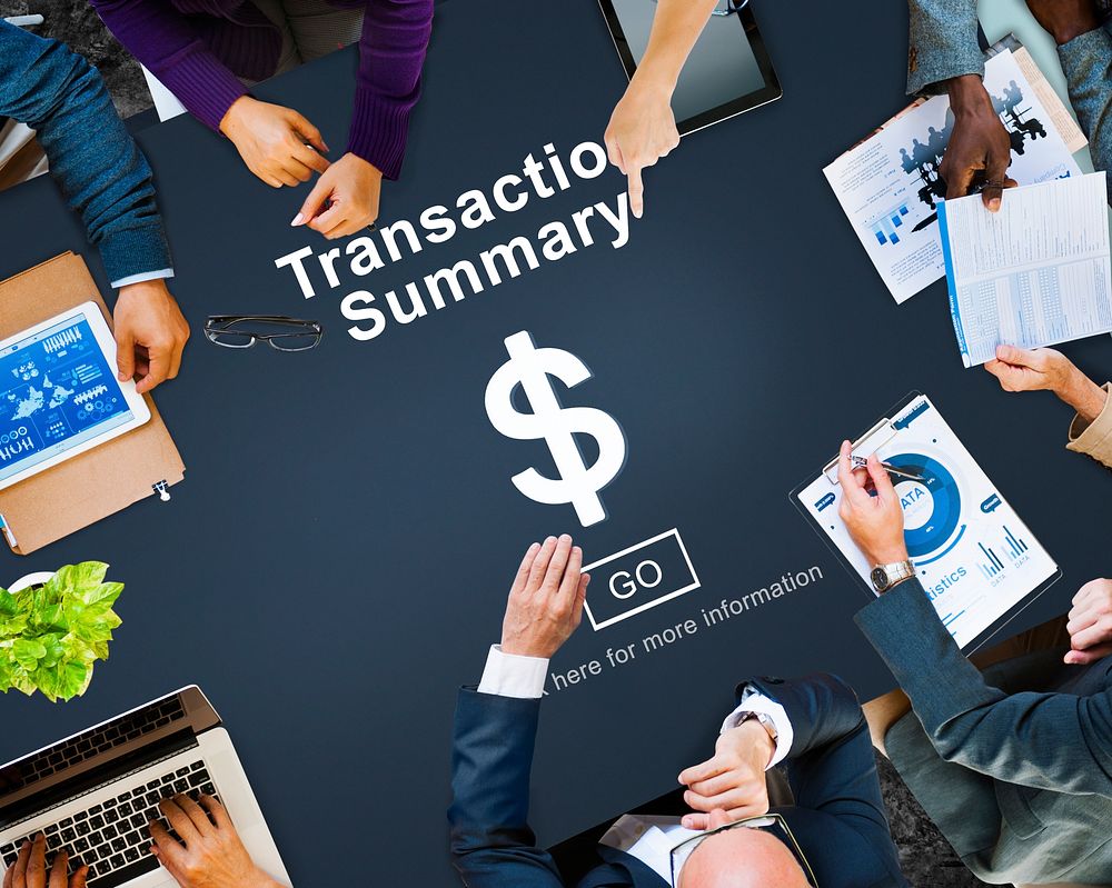 Transaction Summary Corporate Accounting Concept | Free Photo - rawpixel