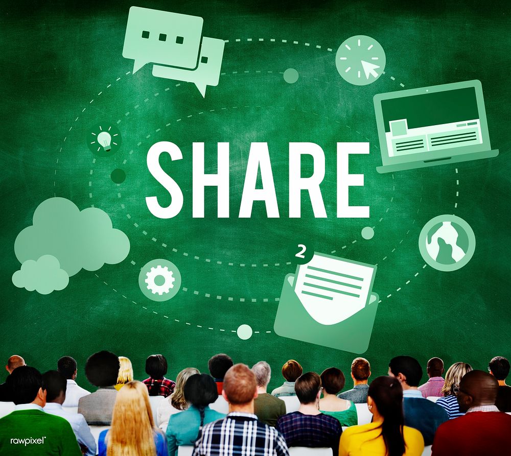 Share Sharing Connection Social Networking | Free Photo - rawpixel
