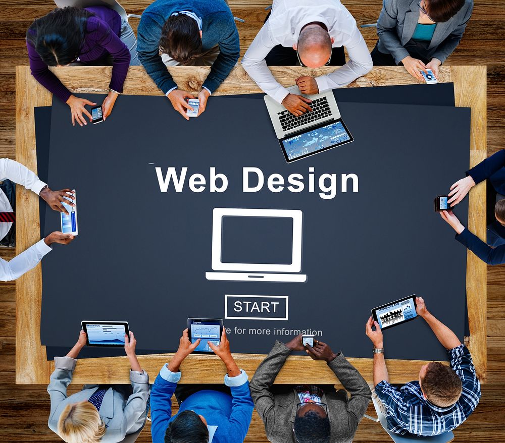 Web Design Homepage Internet layout | Free Photo - rawpixel