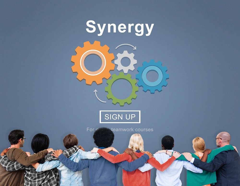 Synergy Teamwork Better Together Collaboration | Free Photo - rawpixel