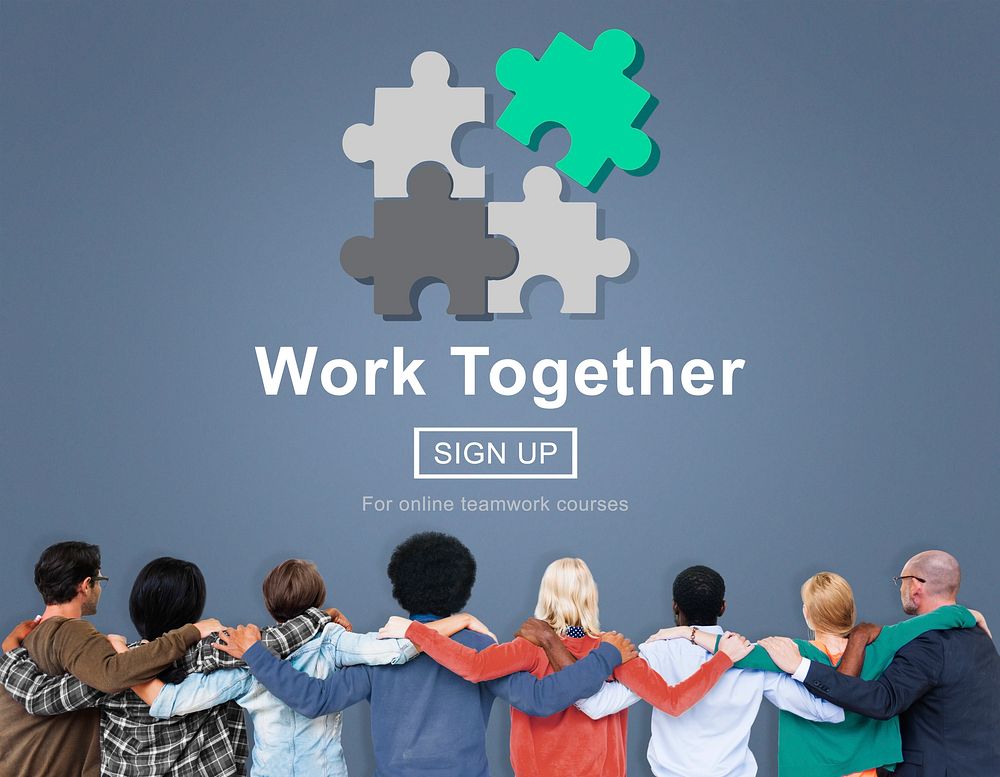 Work Together Teamwork Collaboration Union | Free Photo - rawpixel