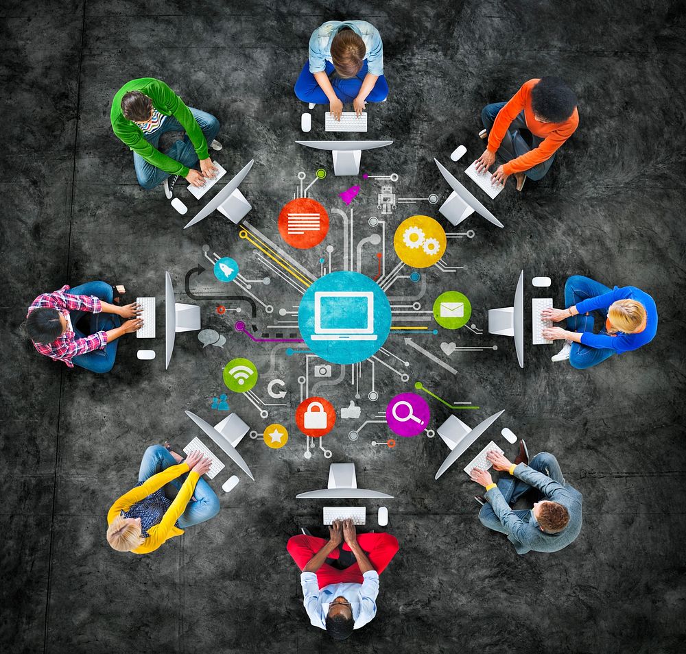 Diverse People Using Computers Social | Free Photo - rawpixel