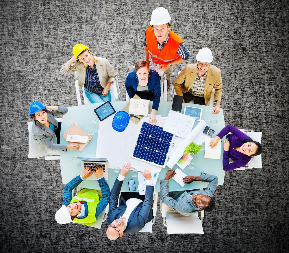 Architect Engineer Meeting Construction Design | Premium Photo - rawpixel