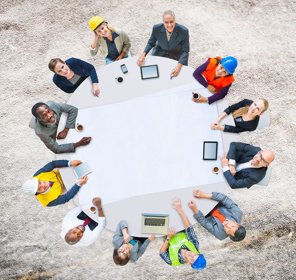 Architect Engineer Meeting Construction Design | Premium Photo - rawpixel