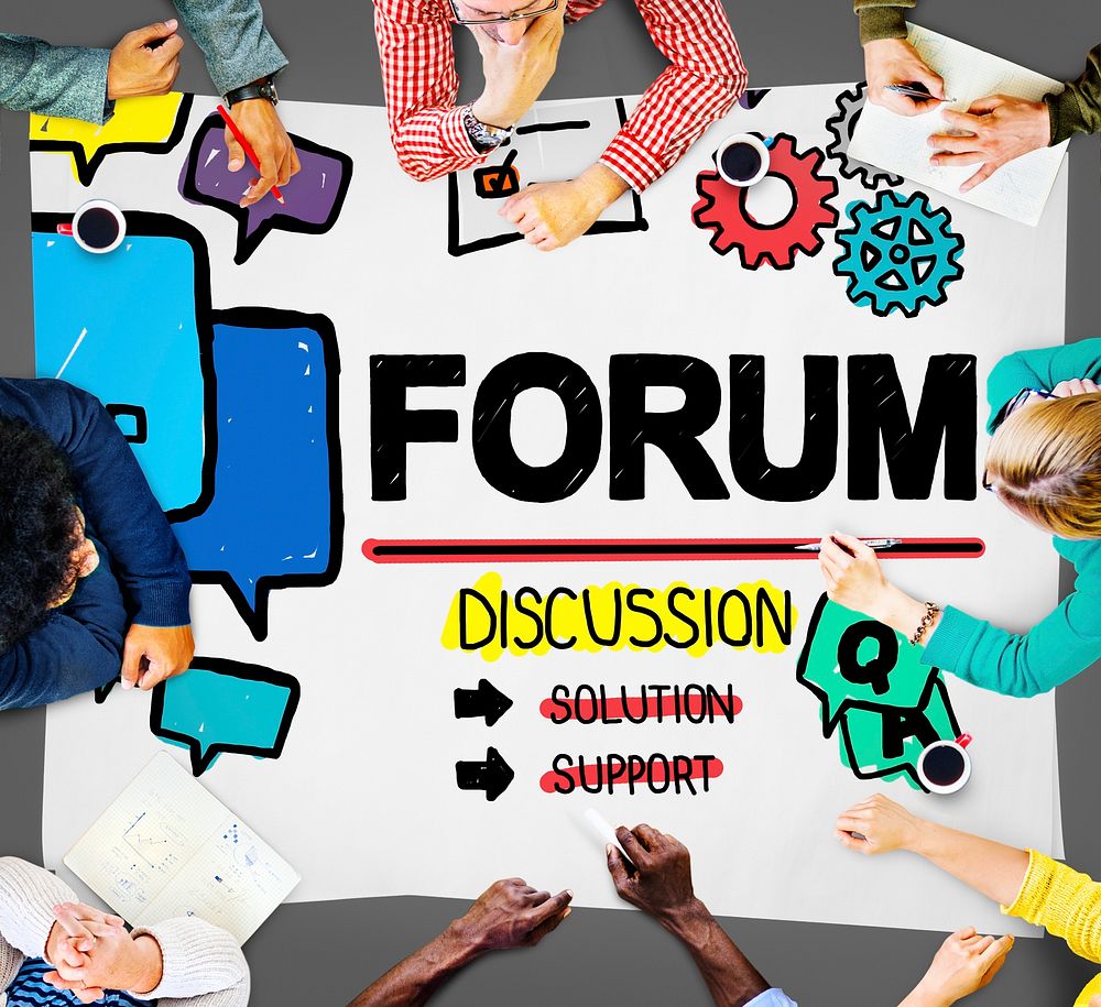 Forum Chat Message Discuss Talk | Free Photo - rawpixel