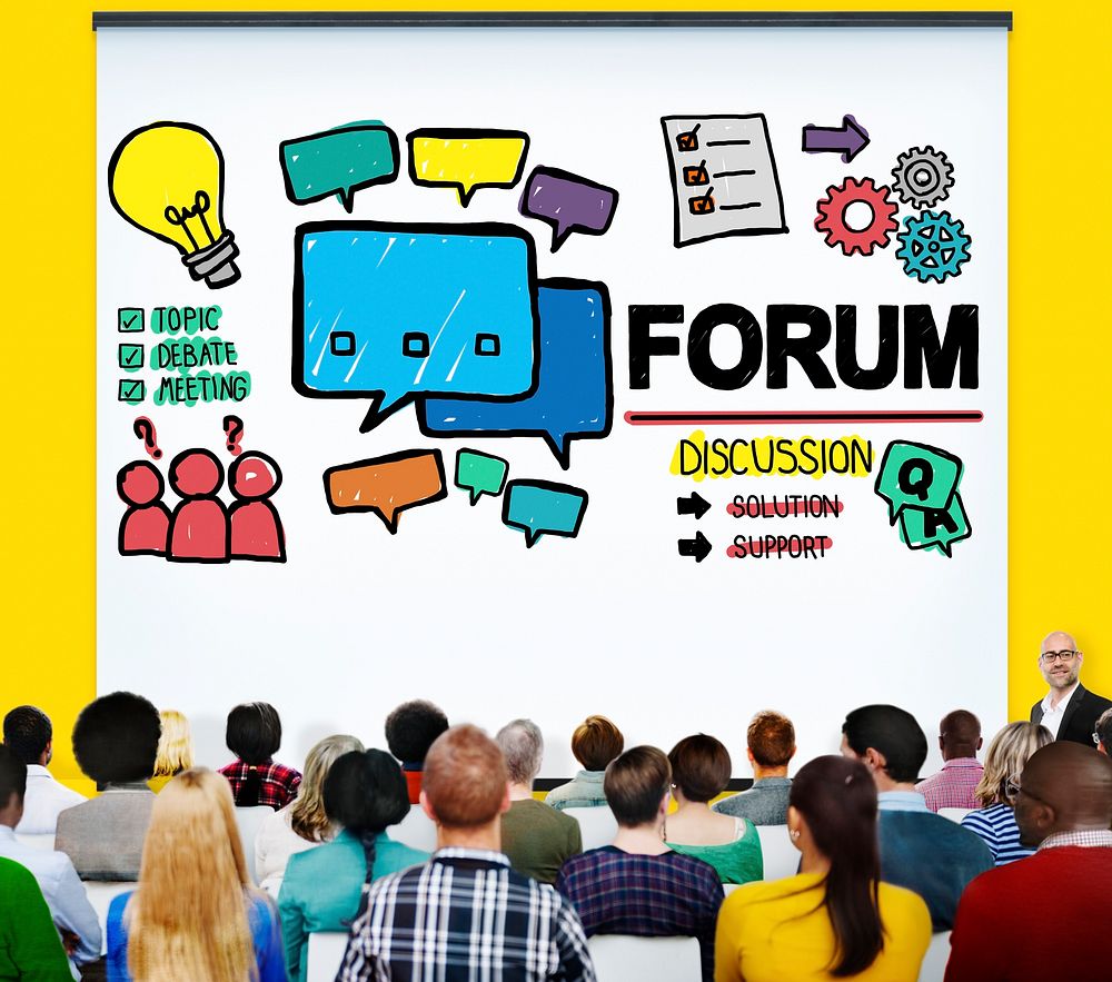 Forum Chat Message Discuss Talk | Free Photo - rawpixel