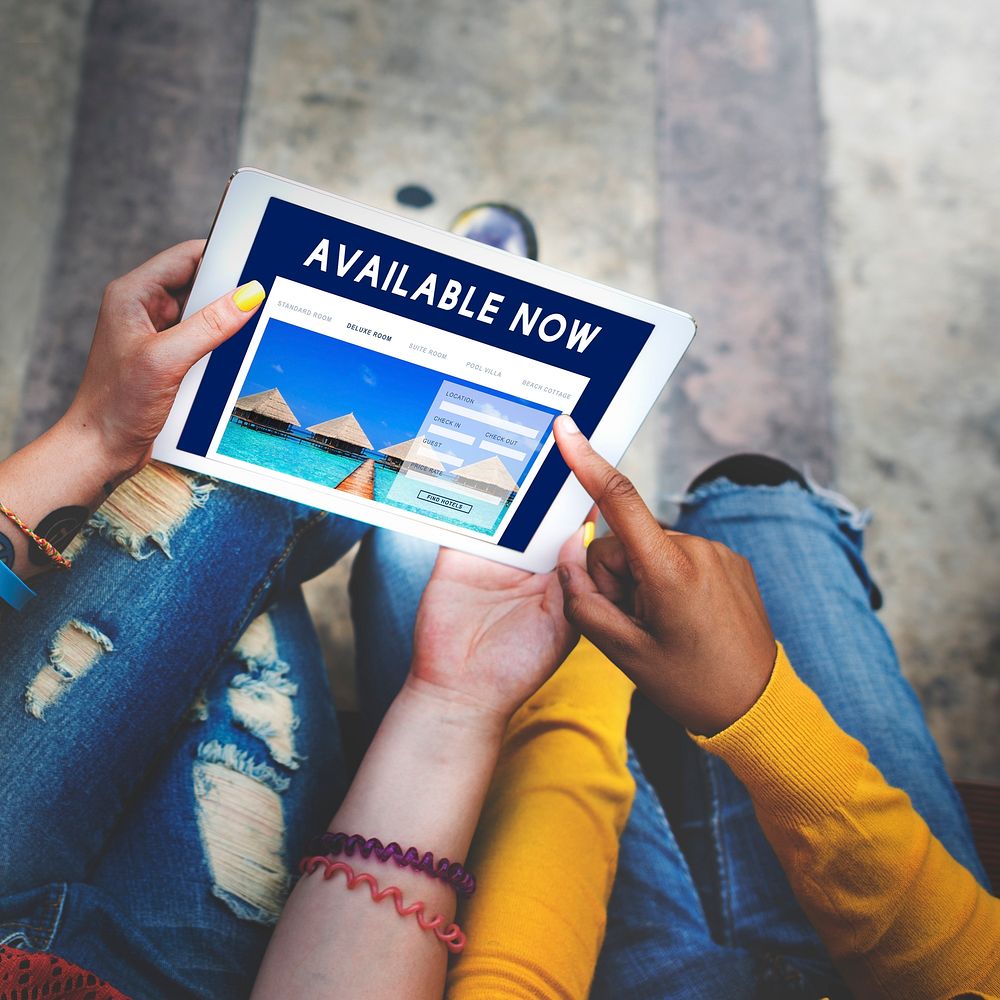 Holiday Reservation Website Interface Concept | Free Photo - rawpixel