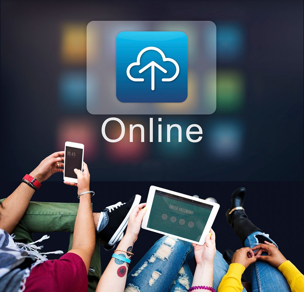 Cloud Computing Data Sharing Storage | Free Photo - rawpixel