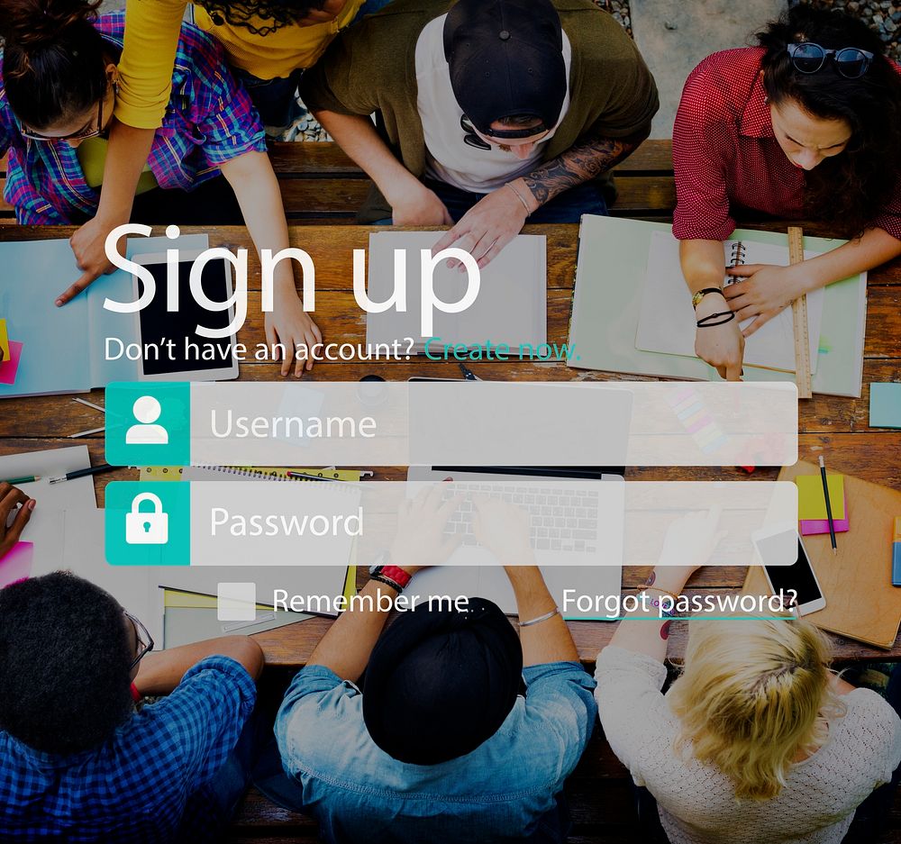 Sign Member Join Registration Account | Free Photo - rawpixel