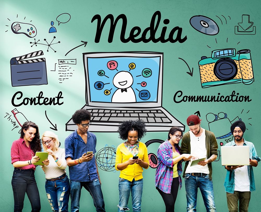 Media Multimedia Social Media Online | Free Photo - rawpixel