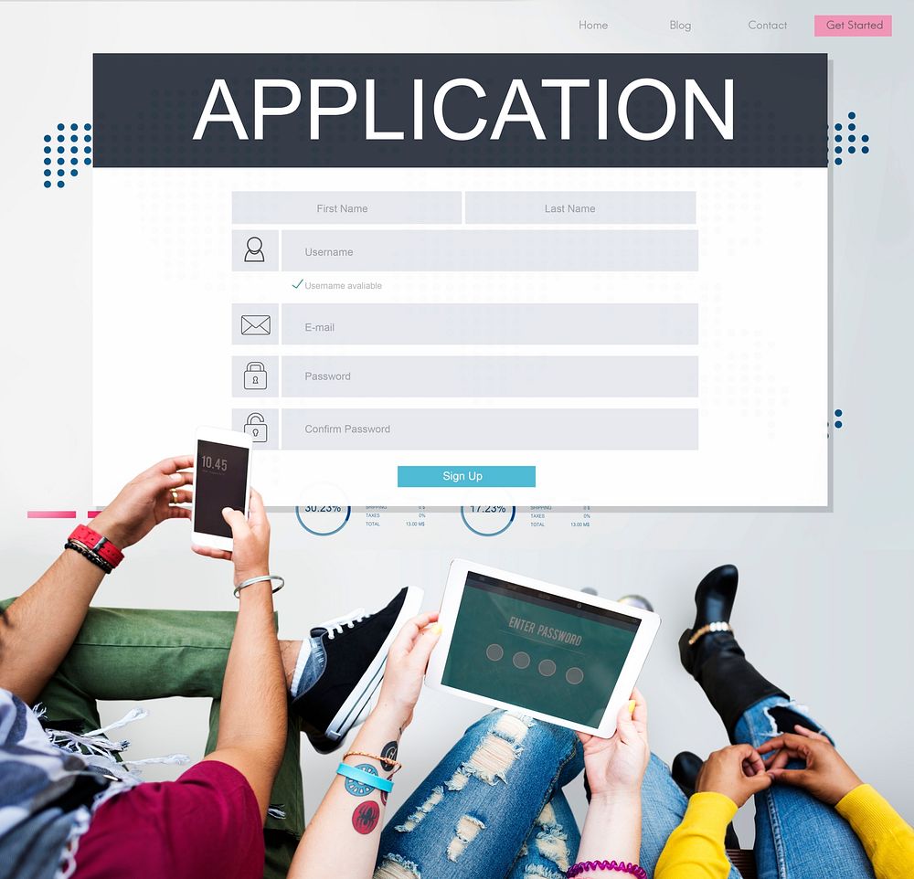 Application Membership Registration Follow Concept | Free Photo - rawpixel