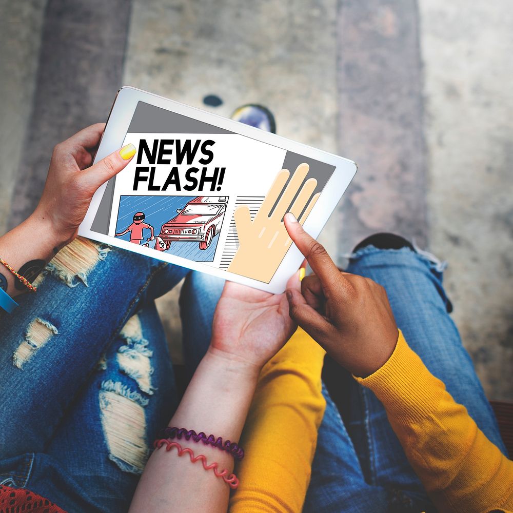 News Flash Announcement Breaking News | Free Photo - rawpixel