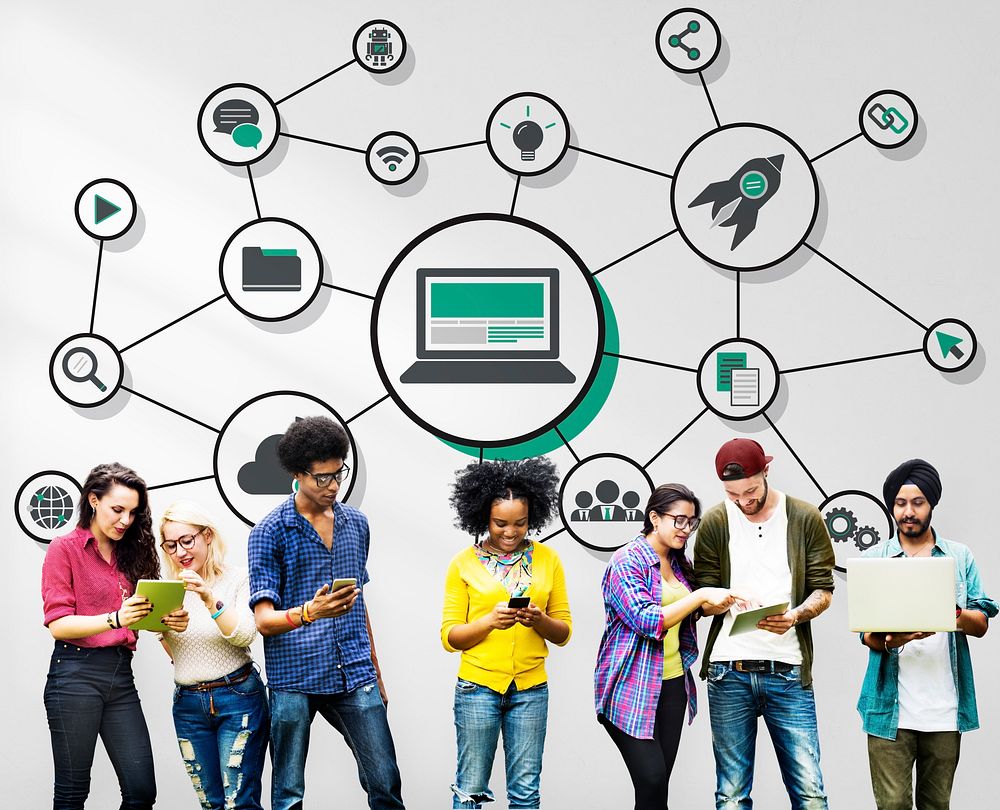 Technology Digital Share Media Link | Free Photo - rawpixel