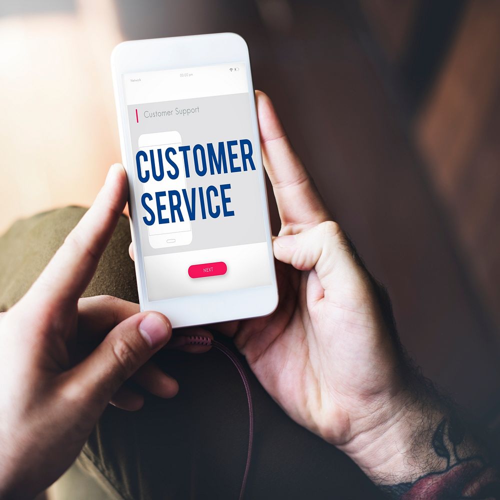 Mobile Phone Customer Service Concept | Free Photo - rawpixel