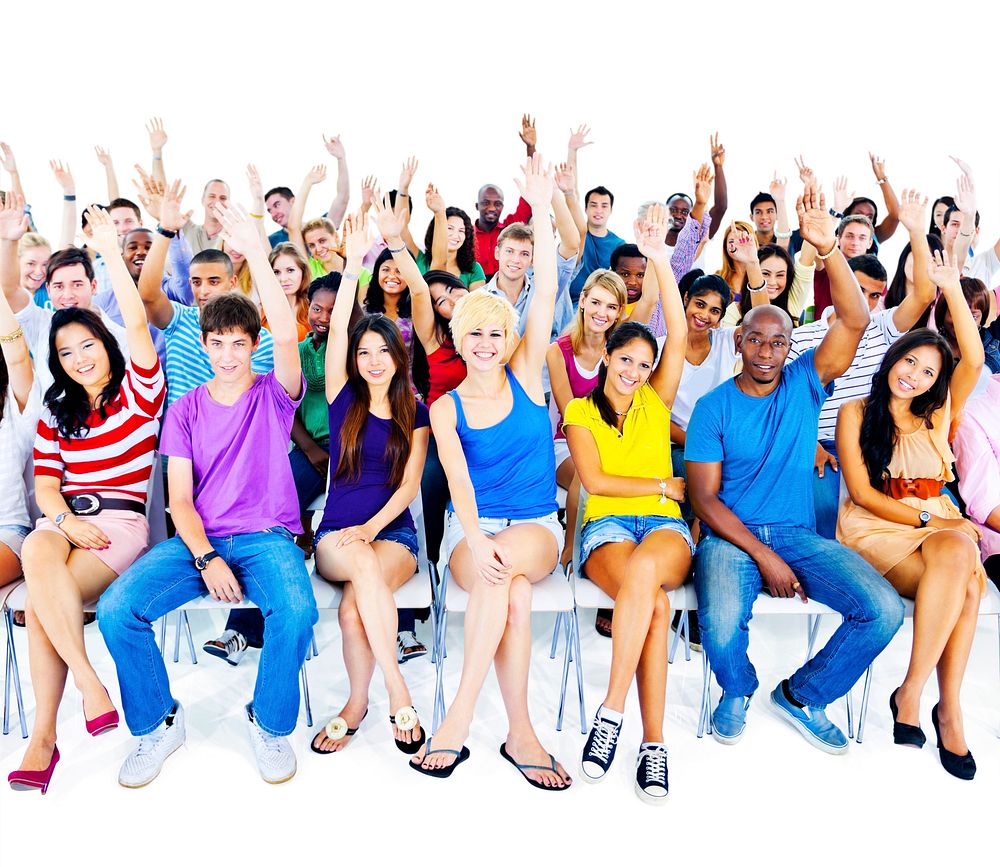 Large Group of Student in The | Premium Photo - rawpixel