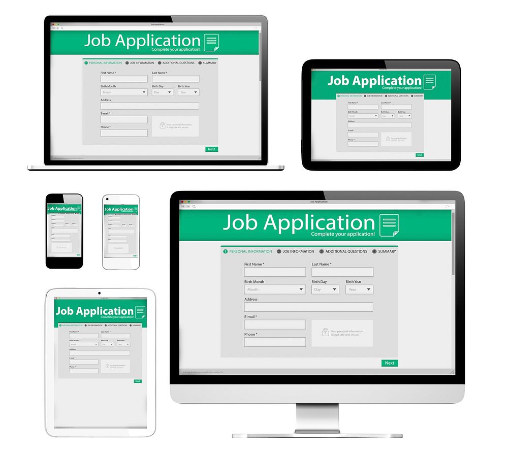 3D Devices Application Form Screen | Premium Photo - rawpixel