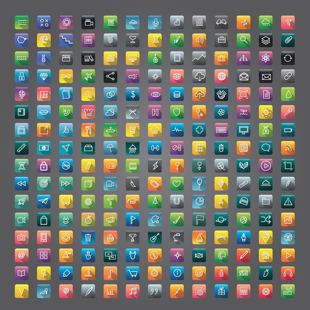 Set of mixed computer icons | Premium Vector - rawpixel
