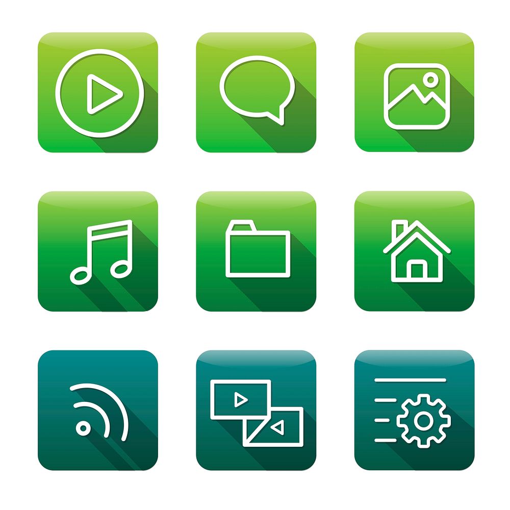 Set of mixed computer icons | Premium Vector - rawpixel