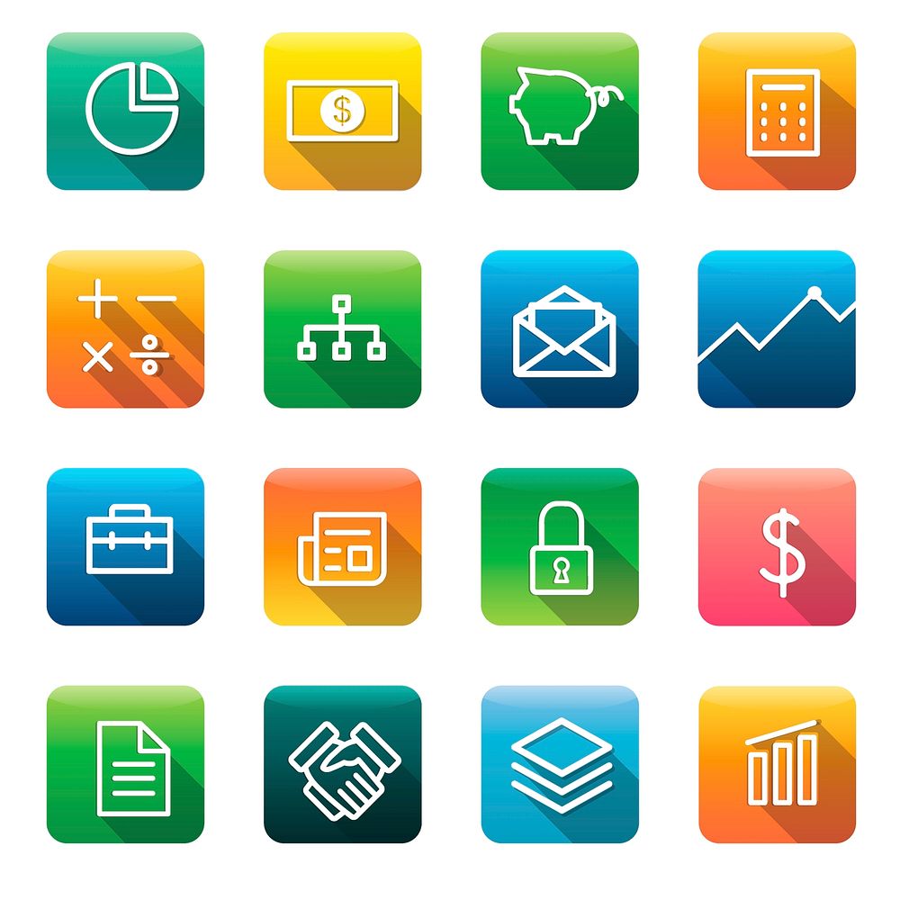 Set of mixed computer icons | Premium Vector - rawpixel