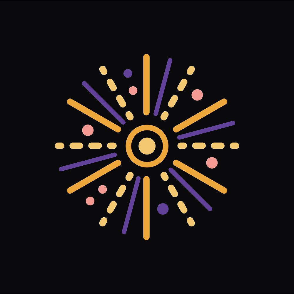 Firework Icon Celebration Event Concept | Free Vector - rawpixel