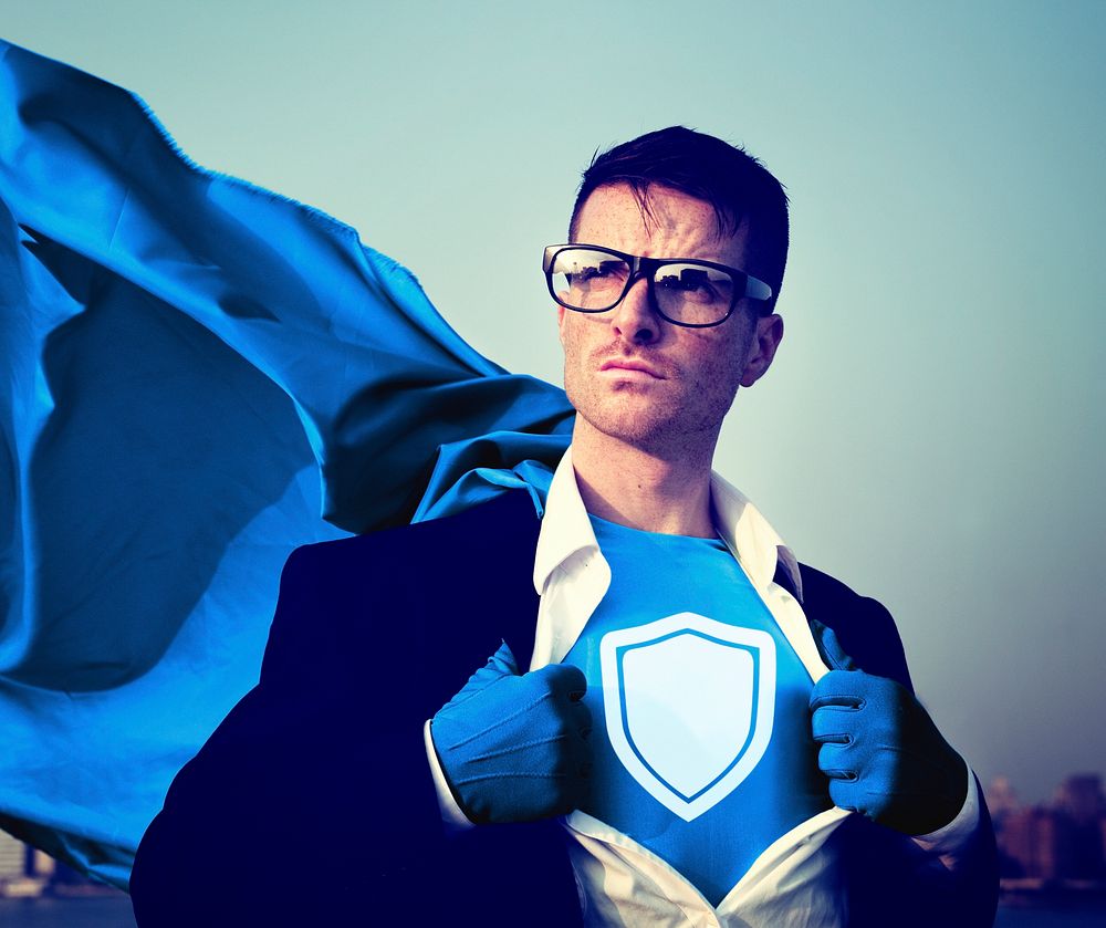 Strong Superhero Businessman Protection Concepts | Premium Photo - rawpixel