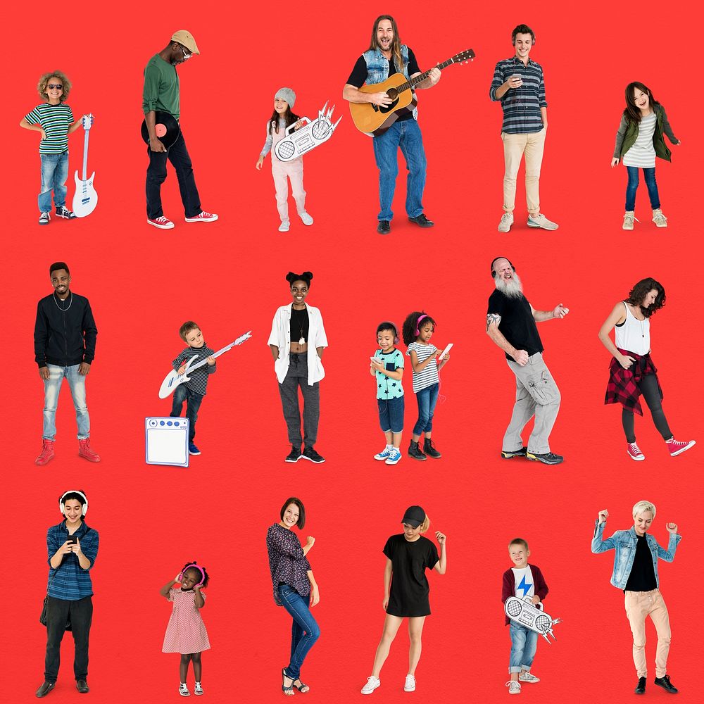 Diverse of People Enjoy Music | Premium Photo - rawpixel