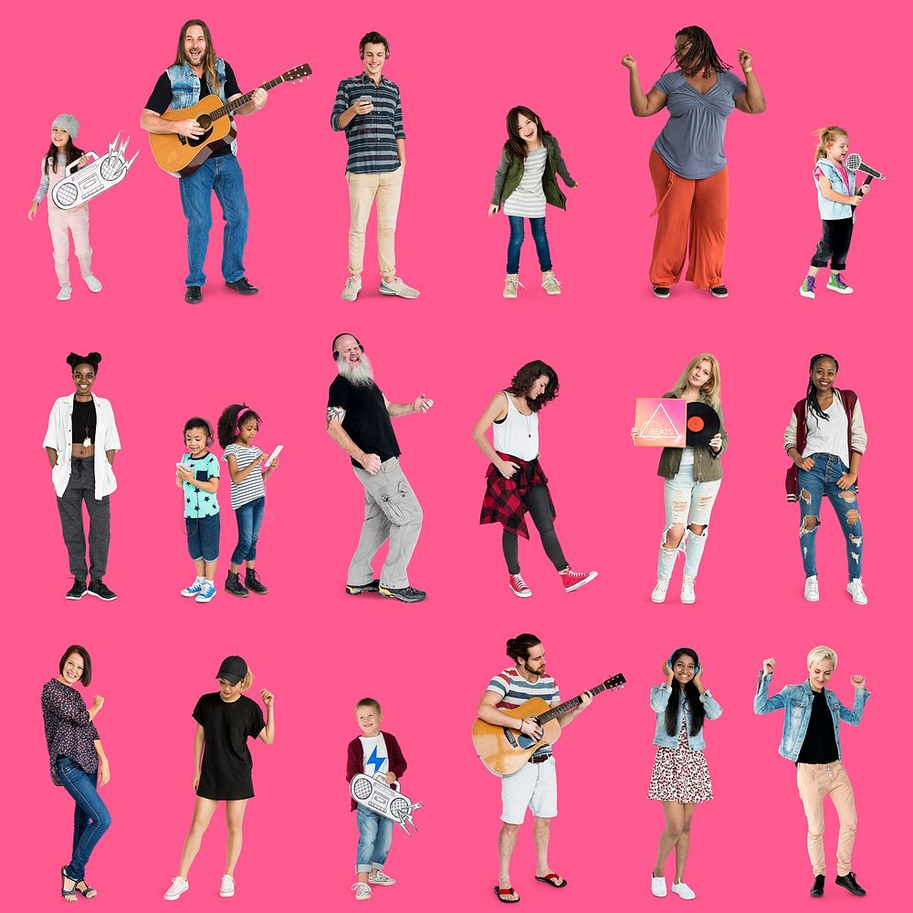 Diverse People Enjoy Music Lifestyle | Premium Photo - rawpixel