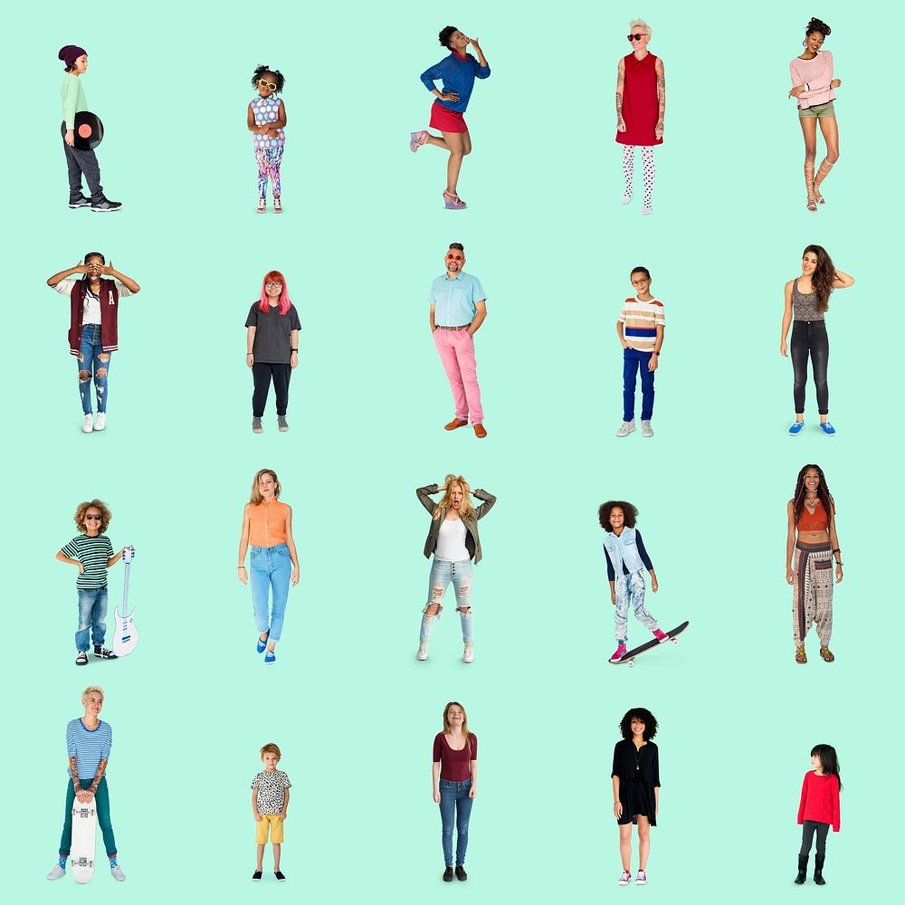 Diverse of Funky People Lifestyle | Premium Photo - rawpixel