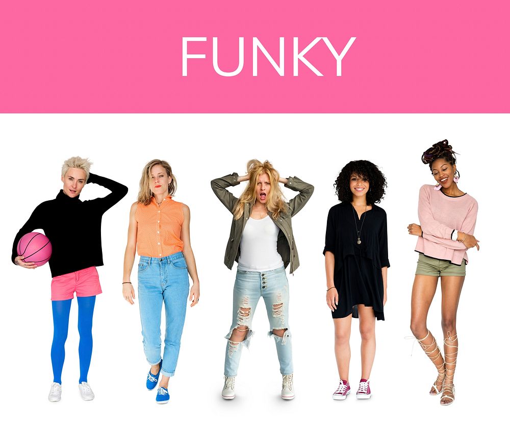 Diverse Funky People Lifestyle Studio | Premium Photo - rawpixel