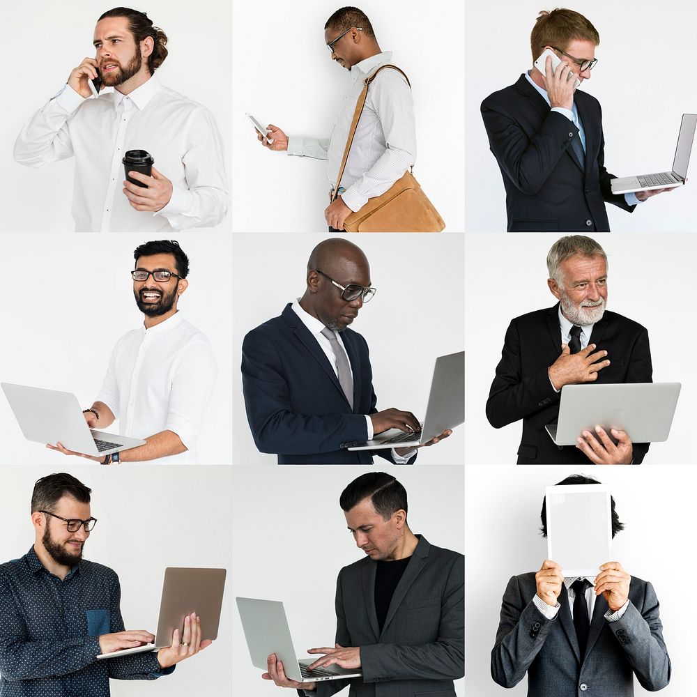 People collection collage using digital | Premium Photo - rawpixel