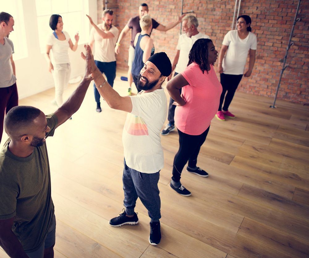 Diversity People Exercise Class Relax | Photo - rawpixel