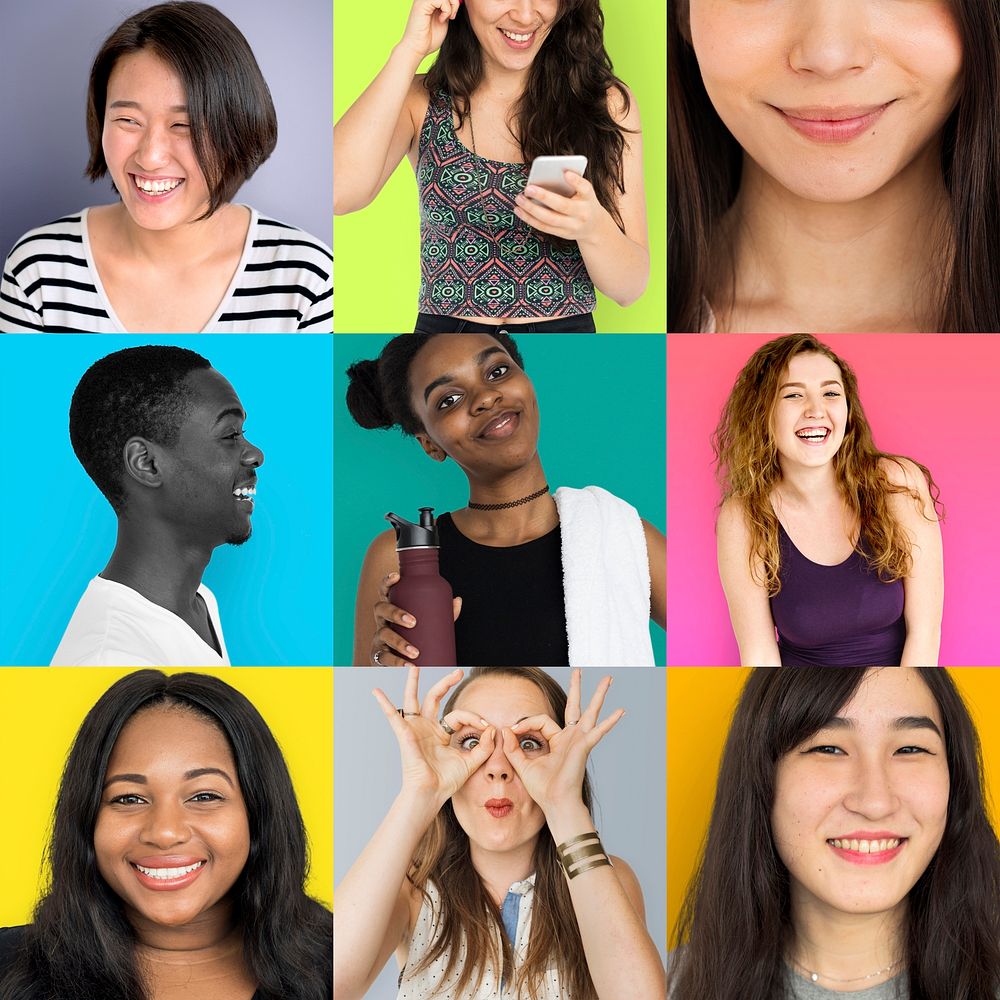 Studio People Collage Youth Concept | Premium Photo - rawpixel