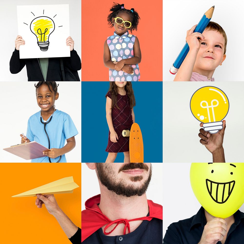 People Set of Diversity People | Photo - rawpixel