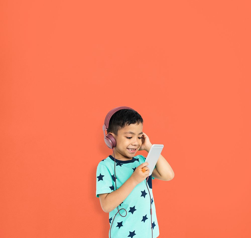 Little Boy Listen Music Smile | Premium Photo - rawpixel