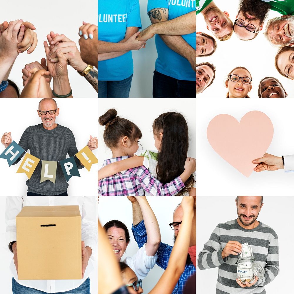 Group Diverse Volunteer Charity Donation | Premium Photo - rawpixel