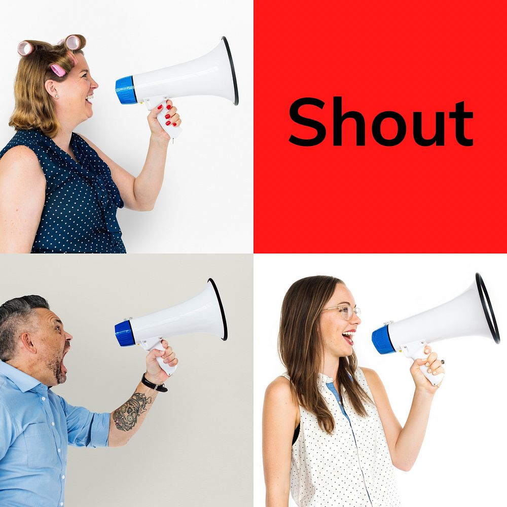 Shouting stress furious noise screaming | Premium Photo - rawpixel