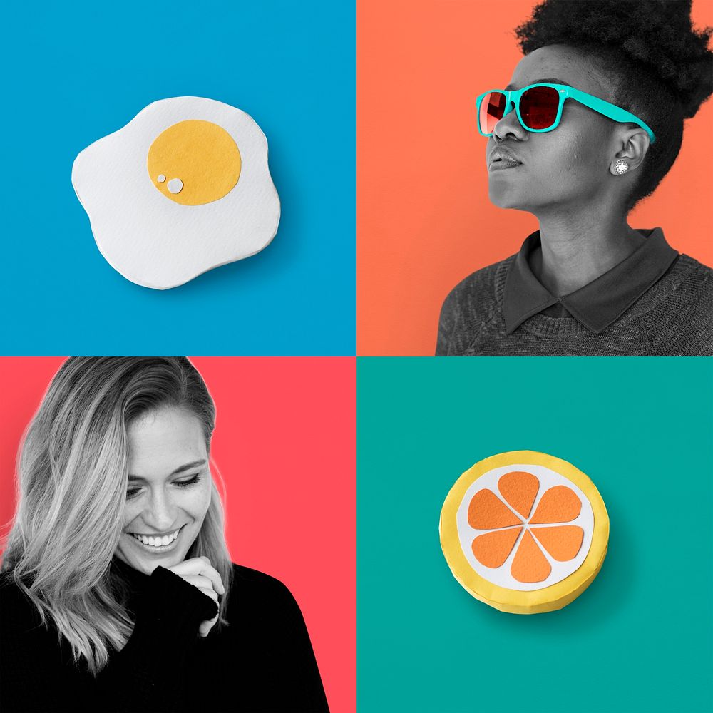 Set of pop colors | Premium Photo - rawpixel