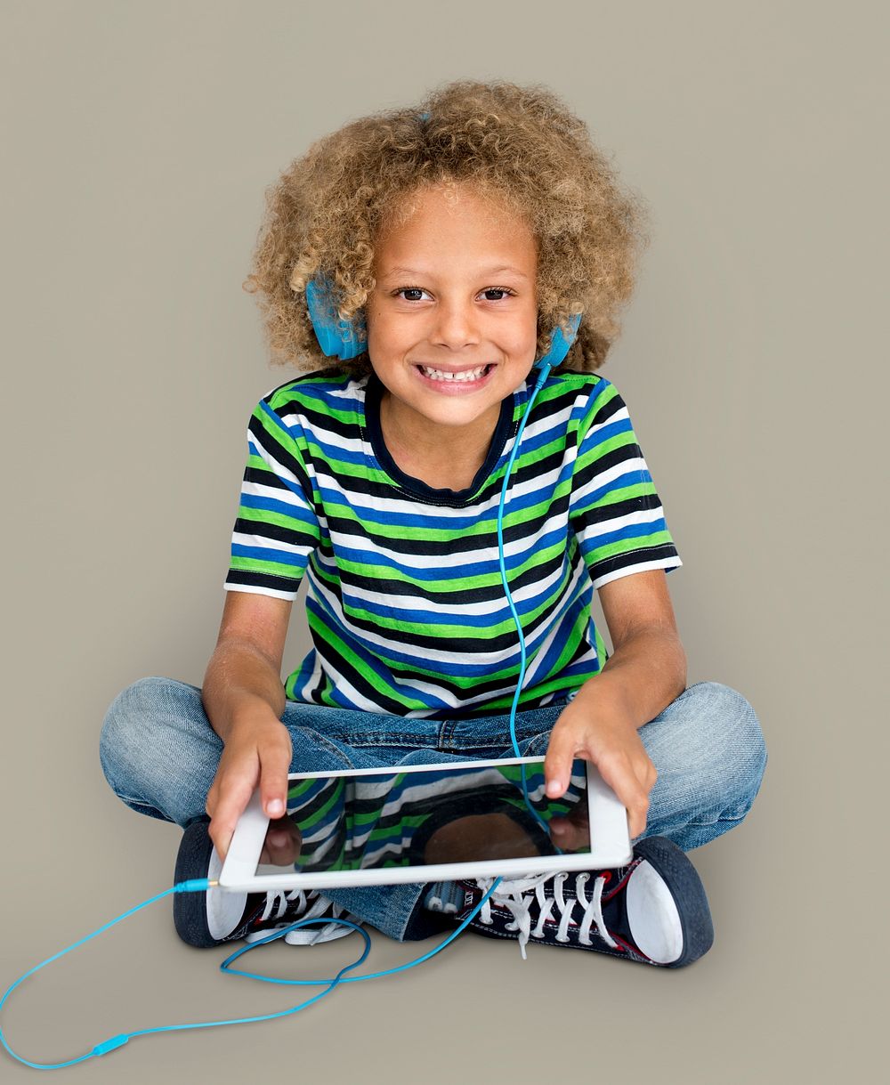 Little Boy Having Fun Portrait | Premium Photo - rawpixel